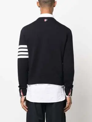 Thom Browne Fish Icon-intarsia Jumper