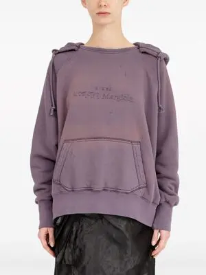 MAISON MARGIELA Reverse-logo Cotton Hoodie