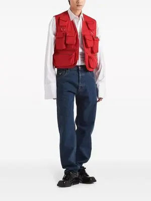 Prada Triangle-logo Cotton Shirt