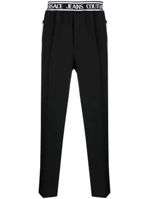 Versace Logo-waistband Trousers