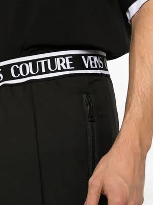Versace Logo-waistband Trousers