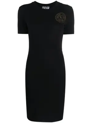 Versace Logo-print Dress