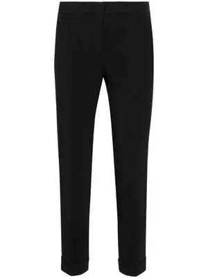 Etro High-waist Cropped Trousers - Black