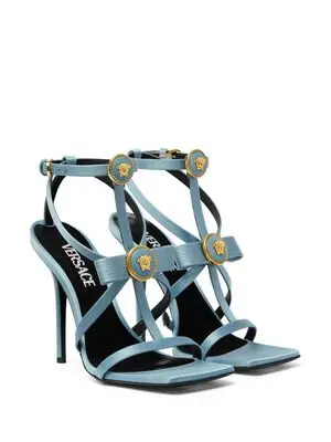 Versace Ribbon Caged Sandals