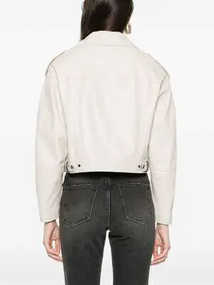 Brunello Cucinelli Notched-lapel Leather Jacket