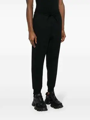Y3 Logo-printed Jersey Trousers