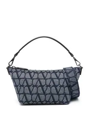 Valentino Garavani Toile Iconographe Denim Tote Bag - Blue