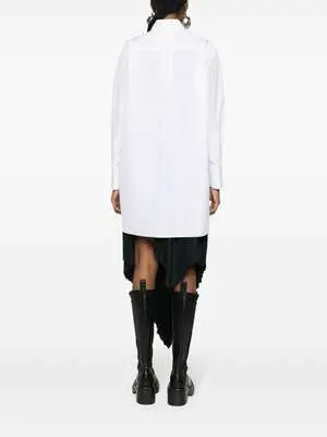 Sacai Logo-raised Poplin Shirt