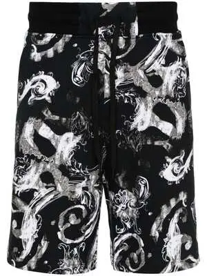 Versace Watercolour Print Shorts
