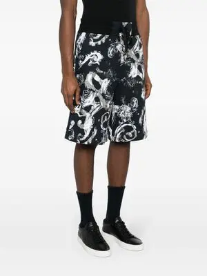 Versace Watercolour Print Shorts