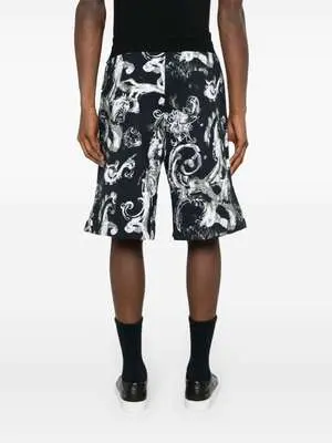 Versace Watercolour Print Shorts