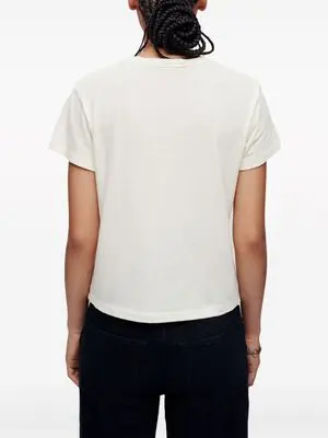 RE/DONE Classic What's Happening-print T-shirt