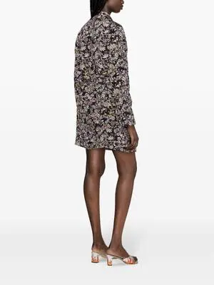 Zadig&Voltaire Botanical-print Silk Shirtdress