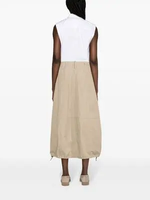 Brunello Cucinelli Sleeveless Button-up Shirt - White