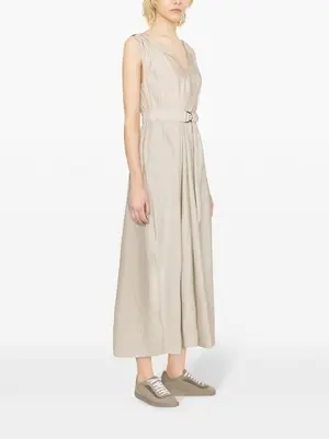 Brunello Cucinelli Belted Maxi Dress