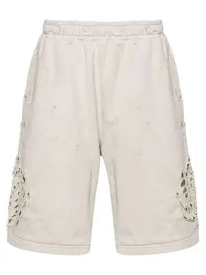 44 LABEL GROUP Trip Distressed Shorts