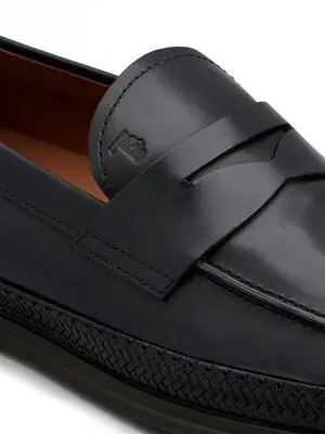 TOD'S Leather Penny Loafers