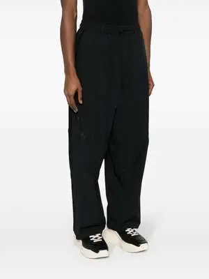 Y3 Logo-printed Paneled Track Pants