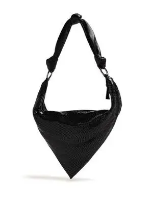 Amina Muaddi Cameron Mini Bag - Black