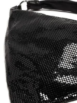 Amina Muaddi Cameron Mini Bag - Black