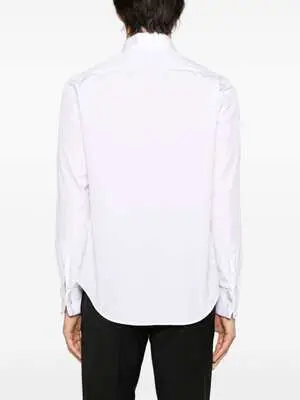 Emporio Armani Bib-panel Cotton Shirt