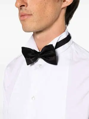 Emporio Armani Bib-panel Cotton Shirt