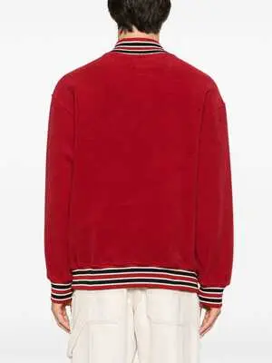Rhude Varsity Half-zip Sweatshirt - Red