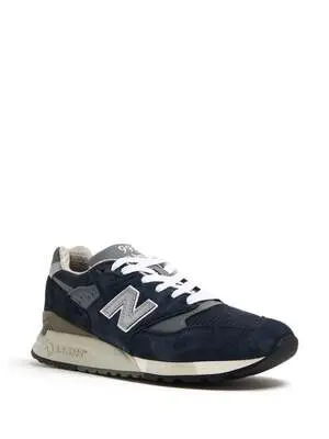 NEW BALANCE 998 Logo-appliqué Sneakers