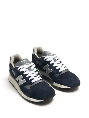 NEW BALANCE 998 Logo-appliqué Sneakers