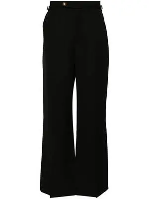 Casablanca Tailored Straight-leg Trousers - Black