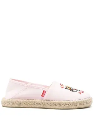Kenzo Lucky Tiger-embroidered Espadrilles