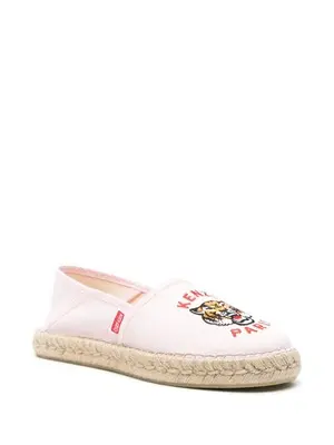 Kenzo Lucky Tiger-embroidered Espadrilles