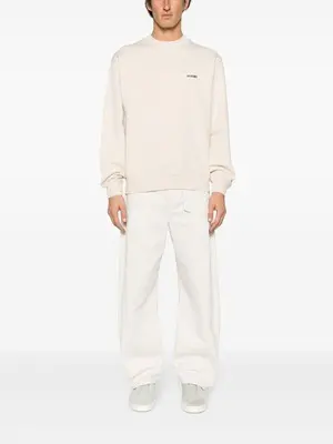 Jacquemus The Gros Grain Sweatshirt - Neutrals