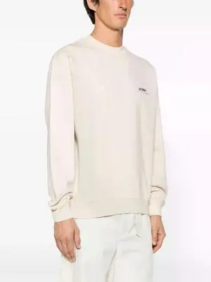 Jacquemus The Gros Grain Sweatshirt - Neutrals