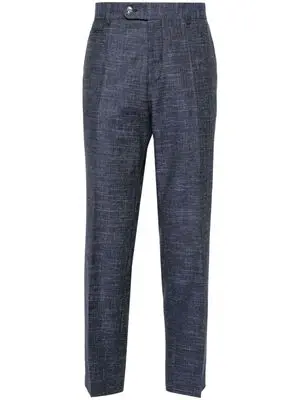 BOSS Tweed Cropped Trousers