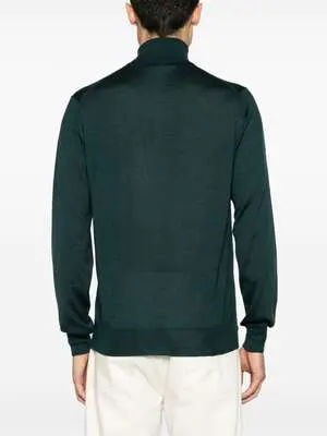CRUCIANI Roll-neck Jumper - Green