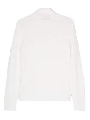 Balmain Pb-monogram Ribbed Jumper