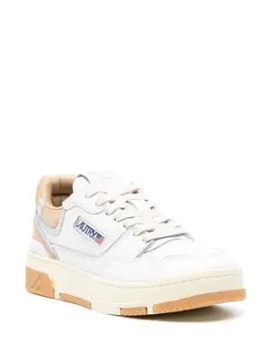 AUTRY Clc Leather Sneakers - White
