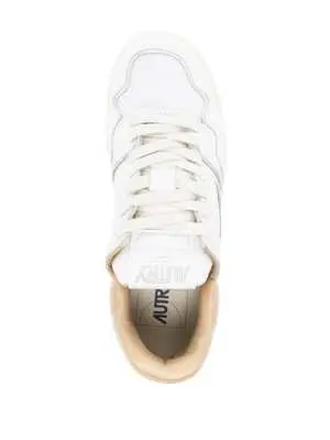 AUTRY Clc Leather Sneakers - White