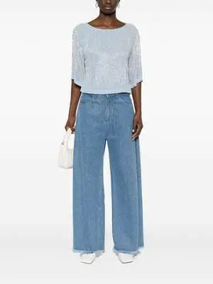 P.a.r.o.s.h Bead-embellished Blouse
