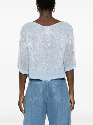 P.a.r.o.s.h Bead-embellished Blouse