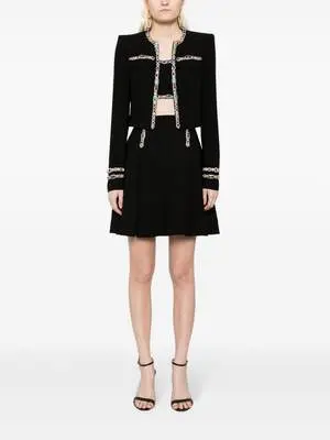 Zuhair Murad Crystal-embellished Mini Skirt