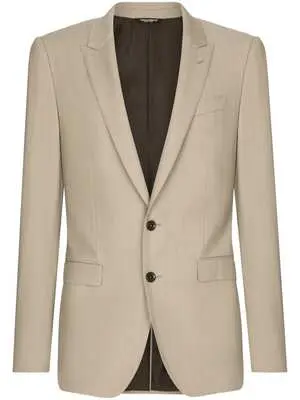Dolce & Gabbana Tonal-striped Two-piece Suit