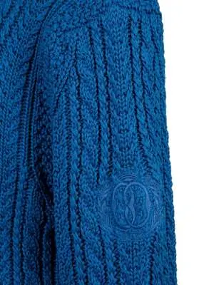 Bally Cable-knit Cotton Jumper