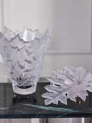 Lalique Champs-élysées Crystal Vase - Neutrals