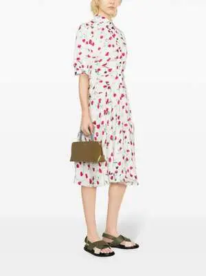 Marni Reverie-print Crepe Midi Dress
