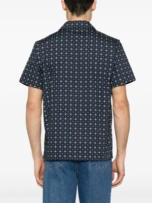 A.p.c. Lloyd Geometric-print Cotton Shirt
