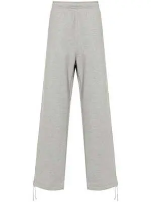 Nike Solo Swoosh Wide-leg Track Pants - Grey