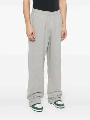 Nike Solo Swoosh Wide-leg Track Pants - Grey
