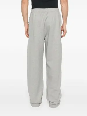 Nike Solo Swoosh Wide-leg Track Pants - Grey